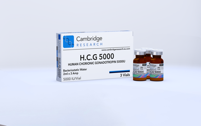 HCG 5000 IU – Human Chorionic Gonadotropin (3 Vials) | Cambridge ...